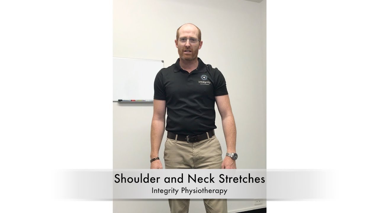Neck Stretches for Home and the Office | Upper Trapezius, Levator Scap ...