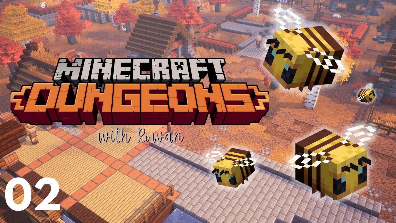 KILLER BEES - Minecraft Dungeons #2 (Full Campaign Gameplay Walkthrough ...