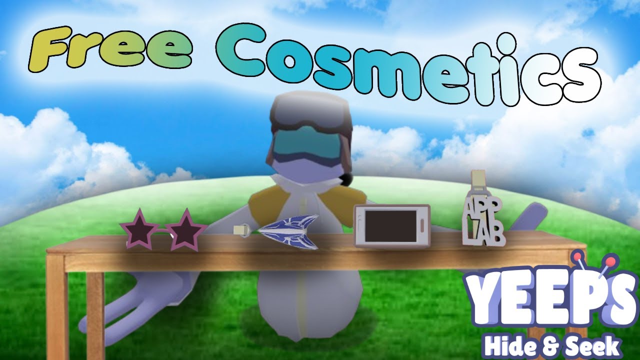How to get Free Cosmetics in Yeeps Hide & Seek - YouTube