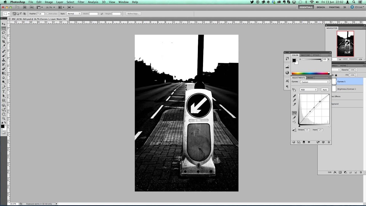 Editing - Road sign edit - YouTube