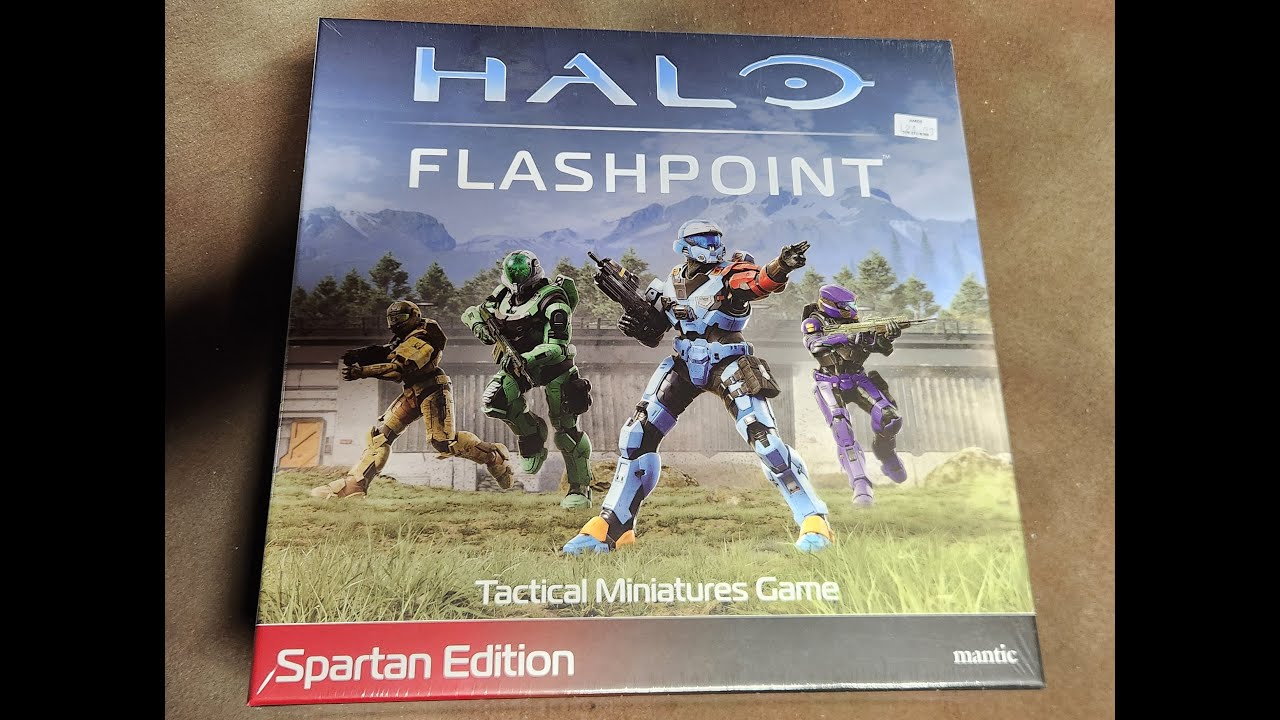 Mantic Games: Halo Flashpoint Spartan Edition Unboxing - YouTube
