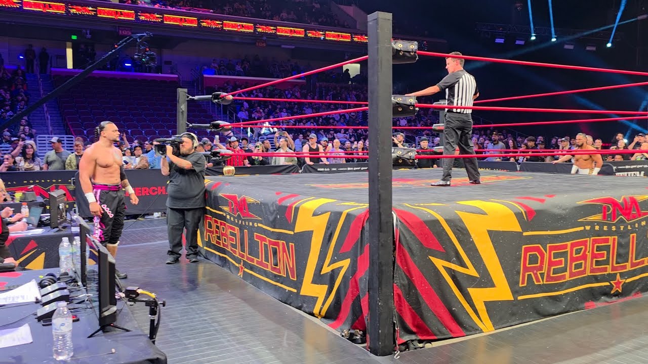 Mike Santana vs Mustafa Ali - Falls Count Anywhere Match - TNA ...