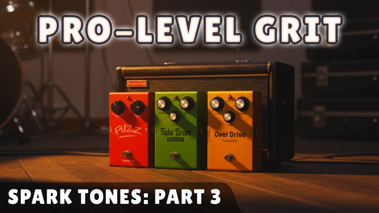 This is How Pros REALLY Use Drive Pedals on The Spark Amp - YouTube