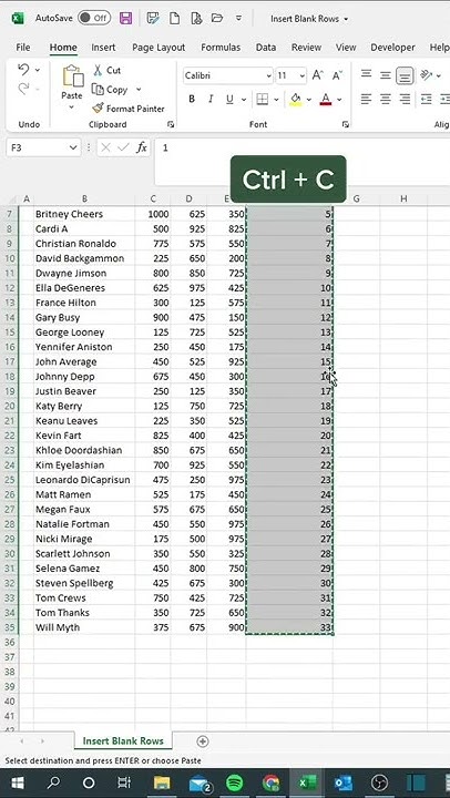 Learn How to Insert Rows After Every Row in Excel - YouTube