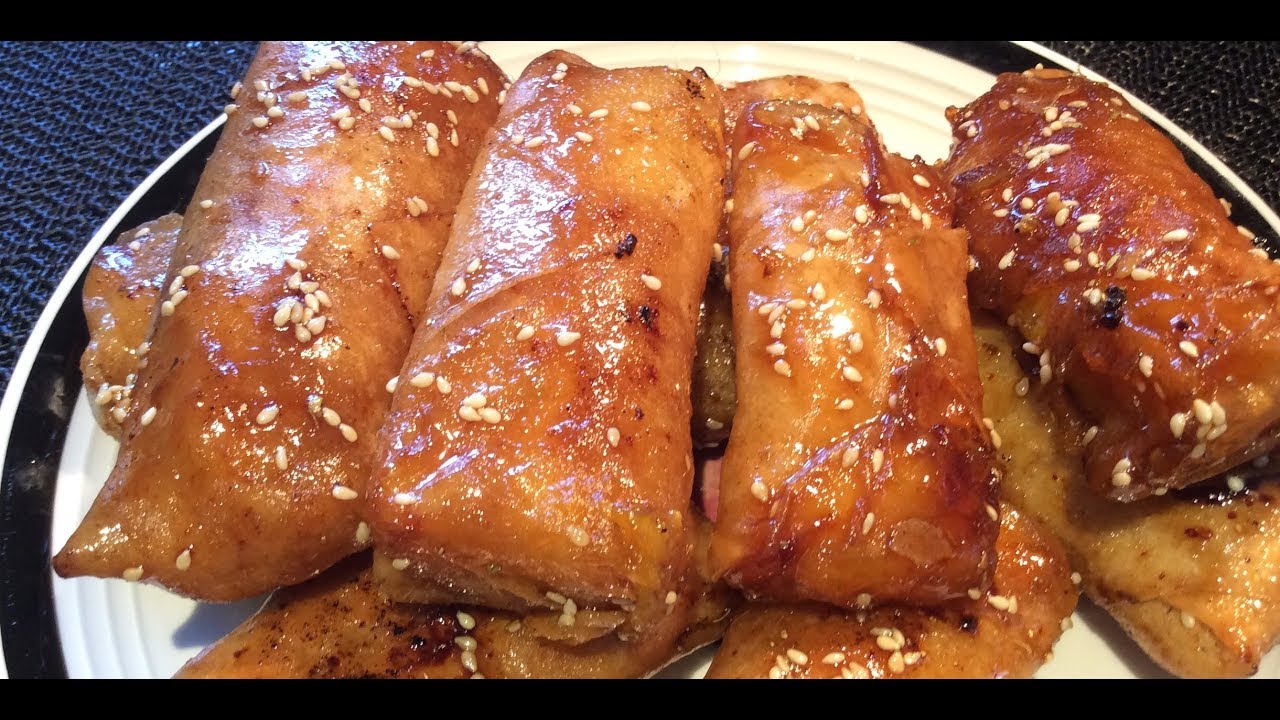 Turon| Plantain Jackfruit Rolls | Very tasty & Easy Appatyzer Or ...