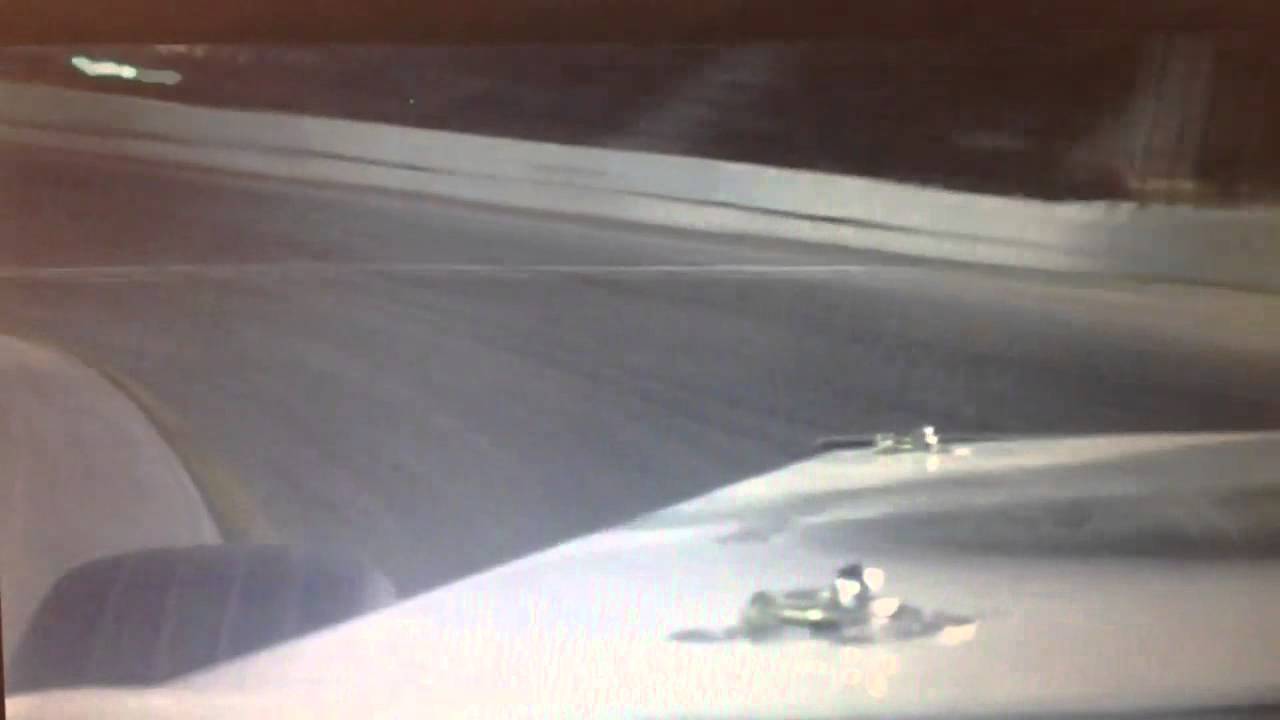 In car wreck at I-25 speedway - YouTube