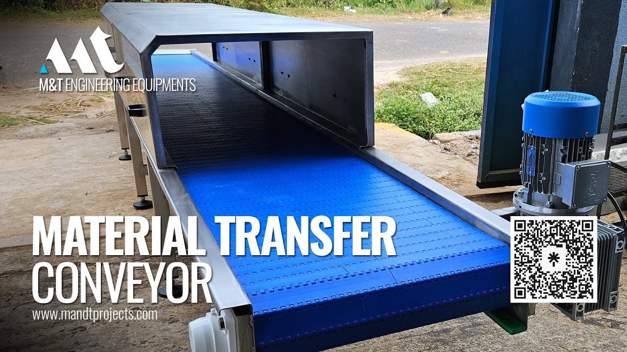 Material Transfer Conveyor, Ice Box Transfer conveyor, Crate Transfer ...
