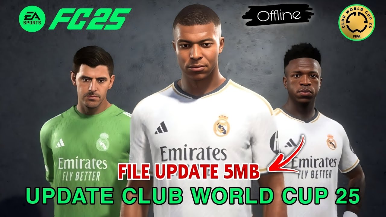 FIFA 16 MOD FC25 UPDATE CLUB WORLD CUP 2025 NEW ANDROID - YouTube