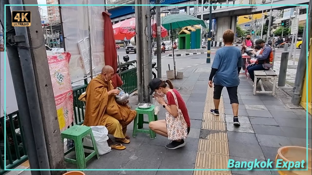 Asok Early Morning Bangkok Coming Alive - YouTube