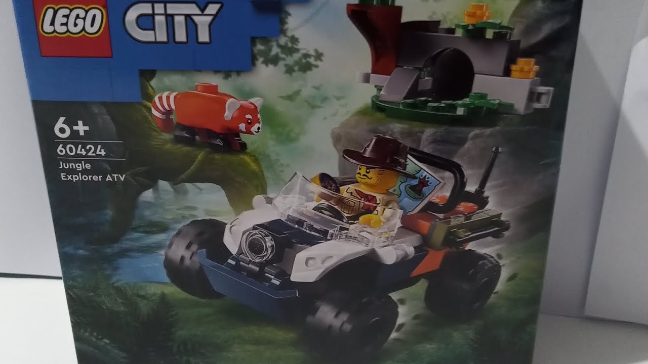 LEGO City 60424 Jungle Explorer ATV - Speed Build and Review - YouTube
