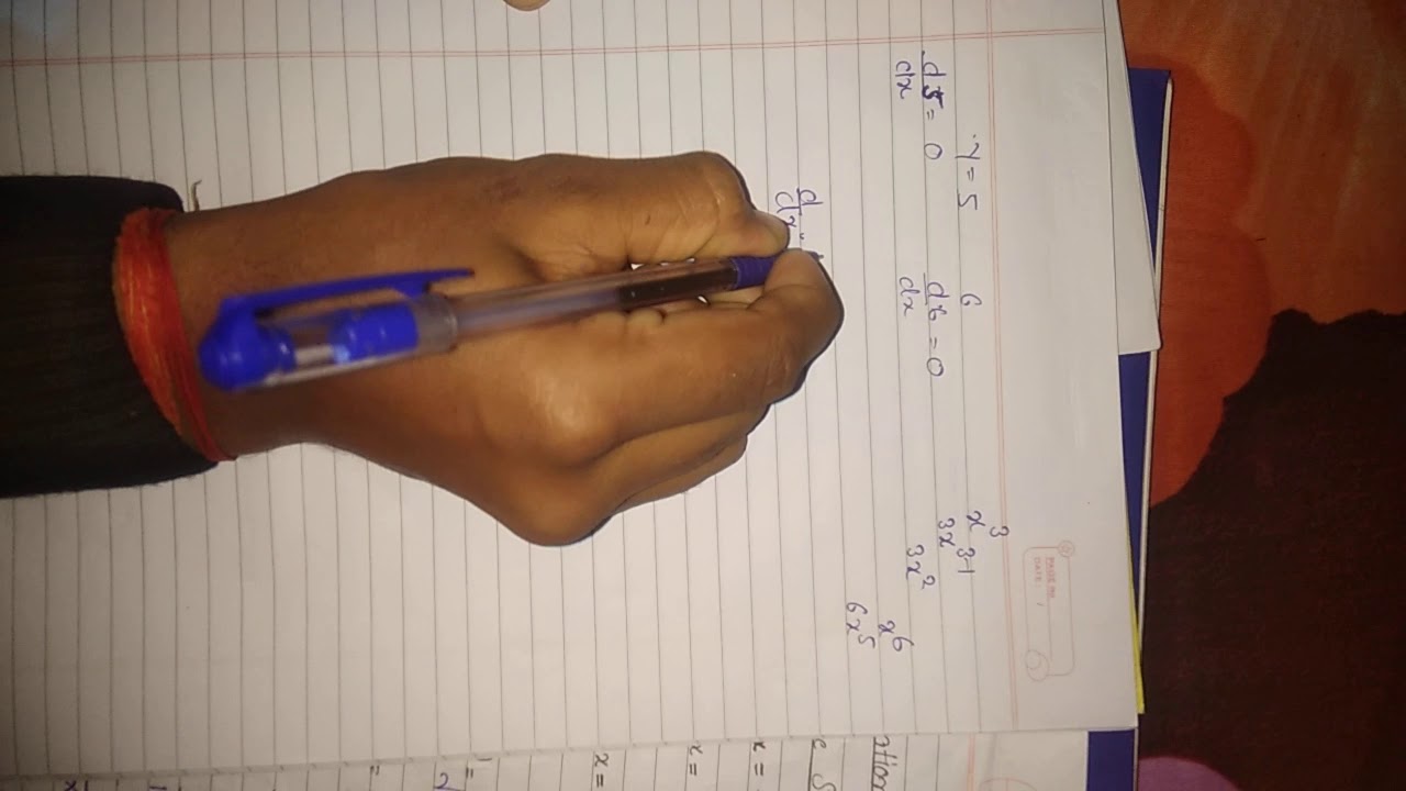 "Differentiation of some standard function" and basic of ...