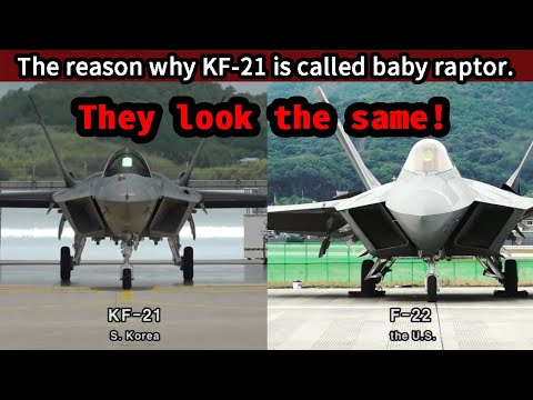 KF-21 and F-22, striking similarities between the two. The reason why KF21 is called the Baby ...