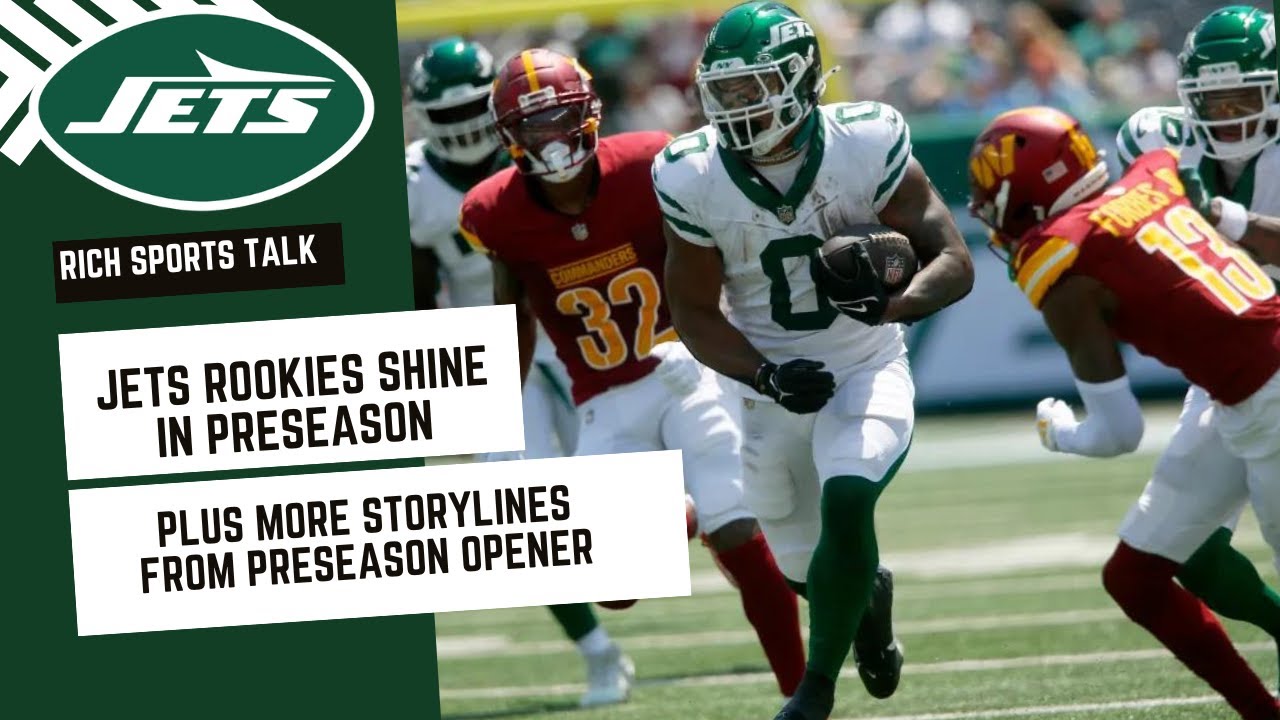 Jets Rookies Shine in Preseason Opener - YouTube