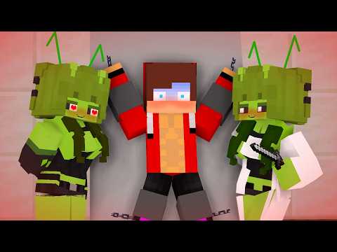 Aliens kidnapped JJ & Sister! Minecraft animation JJ and Mikey