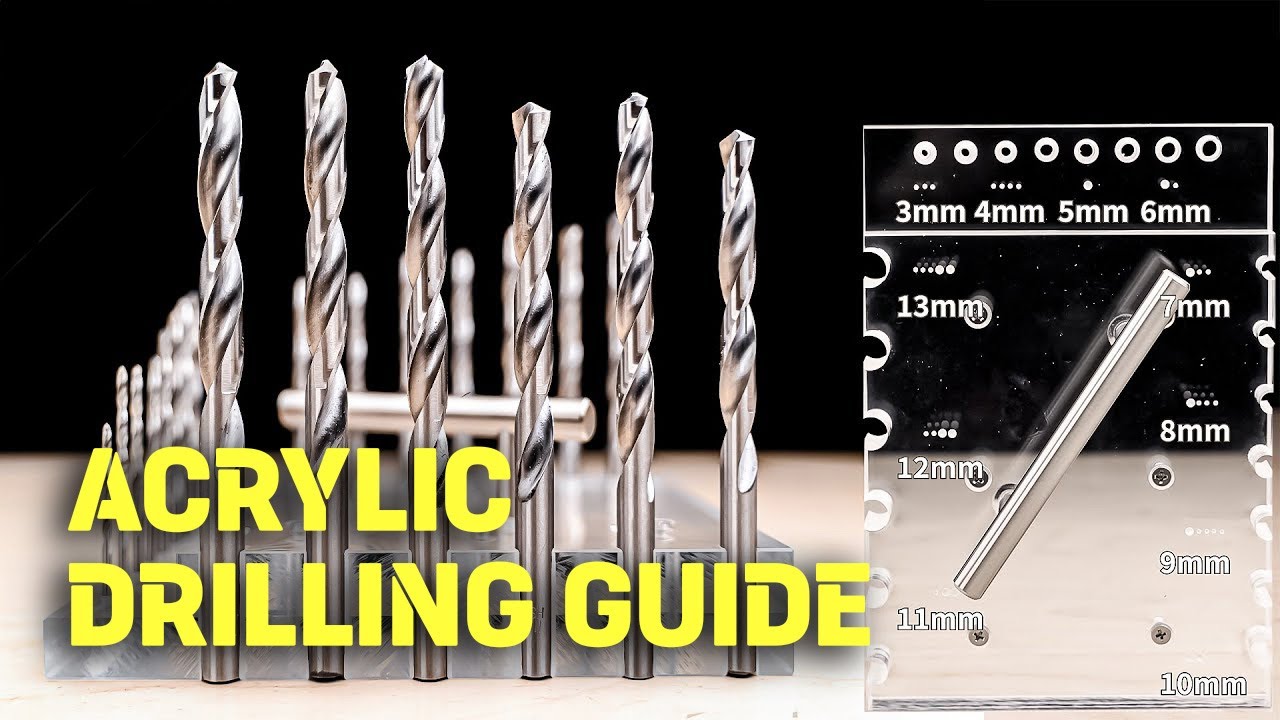 Acrylic Drilling Guide / DIY - YouTube