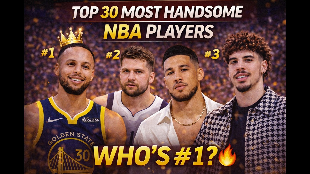 Ranking the Top 30 Most Handsome NBA Players! Do You Agree? 🔥 - YouTube
