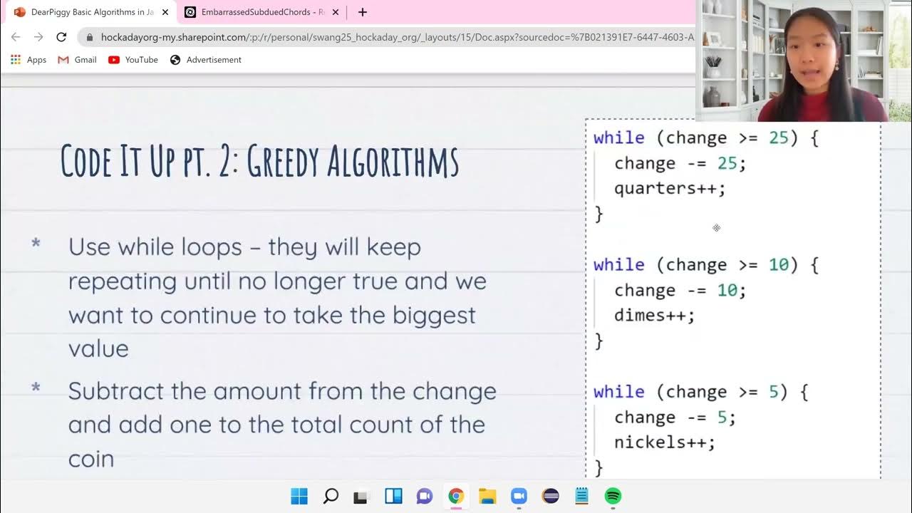 DearPiggy Basic Algorithms in Java - Greedy Algorithms Written Code ...