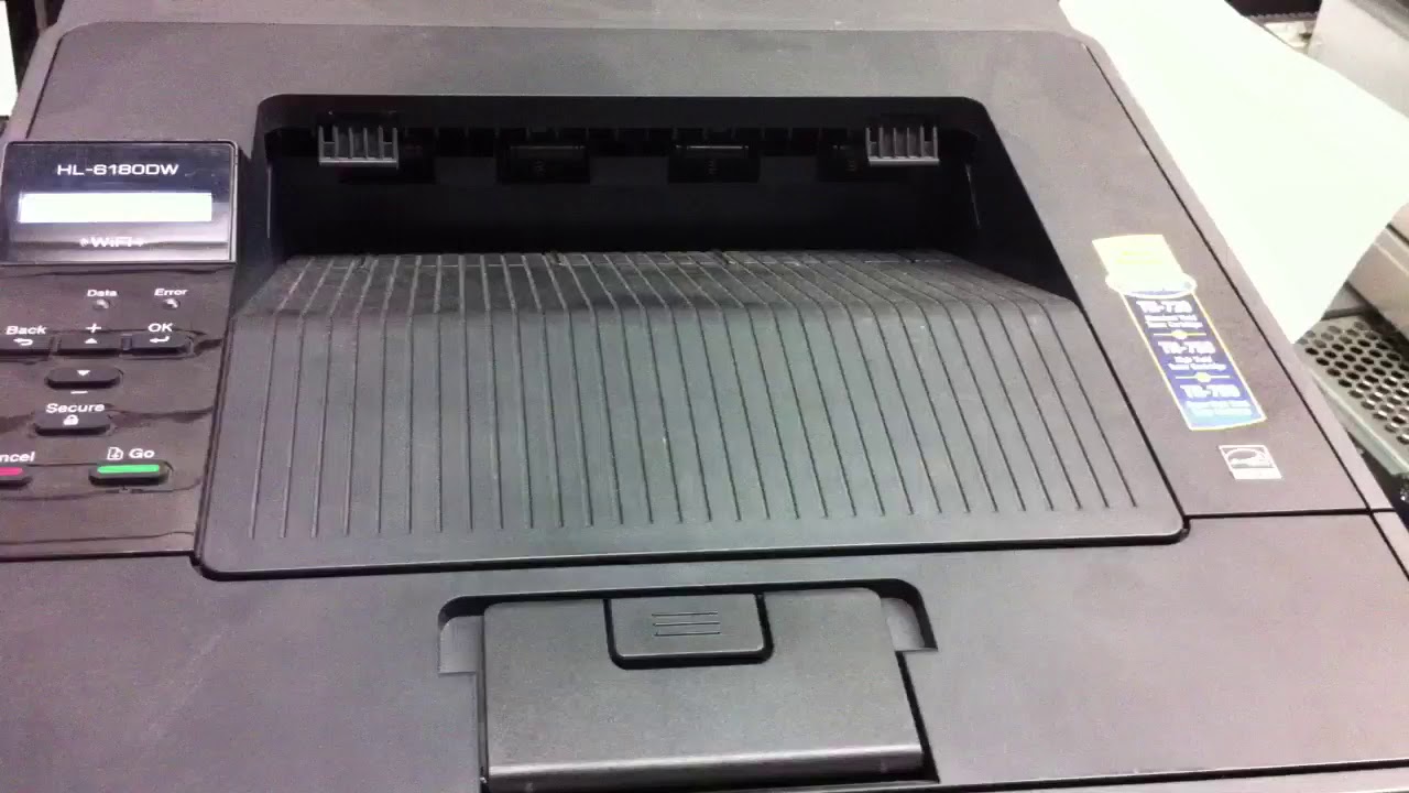 Brother HL-6180DW Monochrome Laser Printer - For Sale - YouTube
