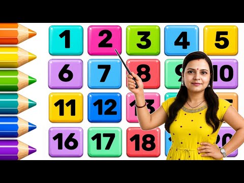 Counting songs for preschool | One two three | 123 numbers #kidssong