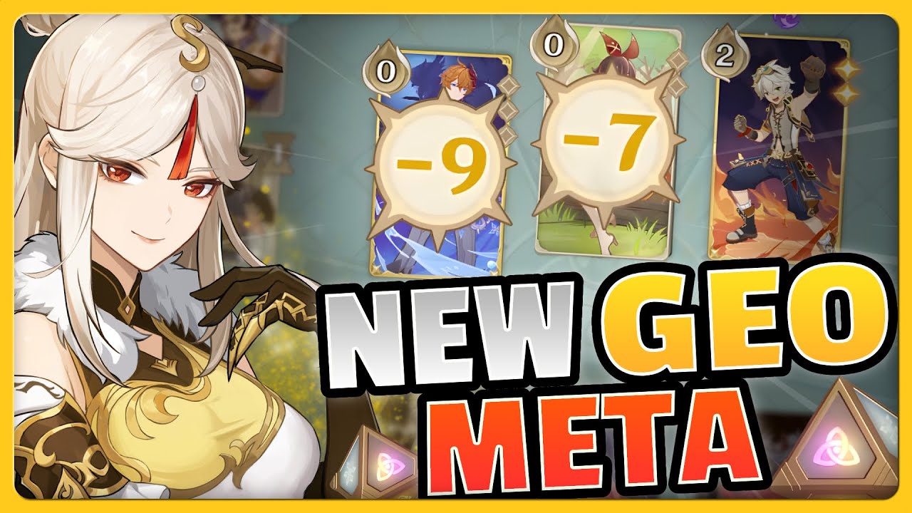 NEW GEO META !!! ITTO, NINGGUANG and RAIDEN Deck [TCG] | Genshin Impact - YouTube