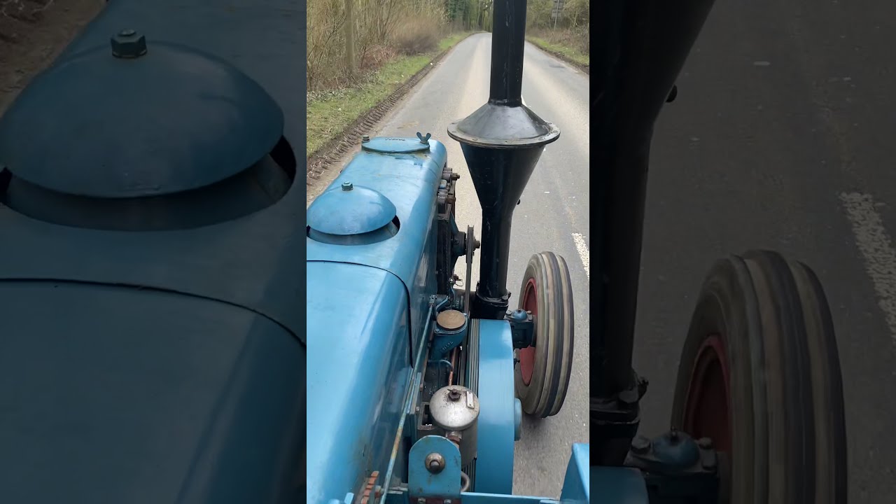 Marshall model M tractor - YouTube