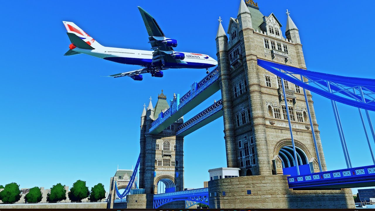 Incredible Landing: Boeing 777 At London City Airport - YouTube