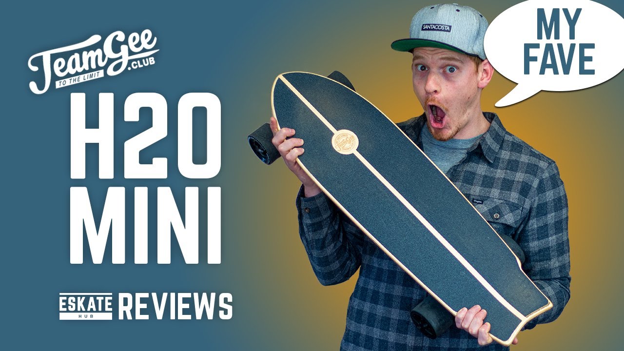 Teamgee H20 Mini Review - My Favorite Short Electric Skateboard - YouTube