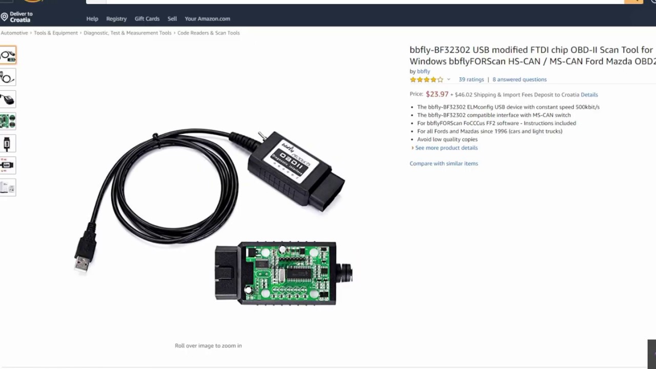 Ford, Mazda Cleaning DPF with FORScan - YouTube