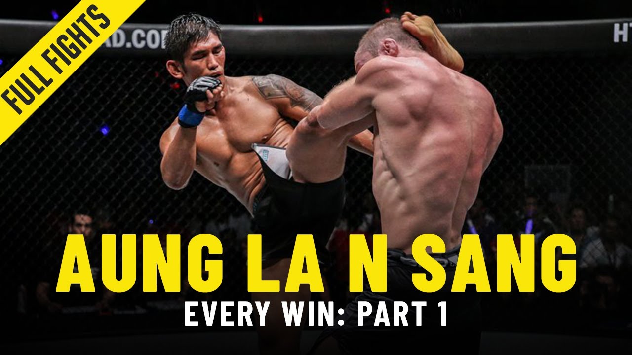 Every Aung La N Sang Win: Part 1 | ONE Full Fights - YouTube
