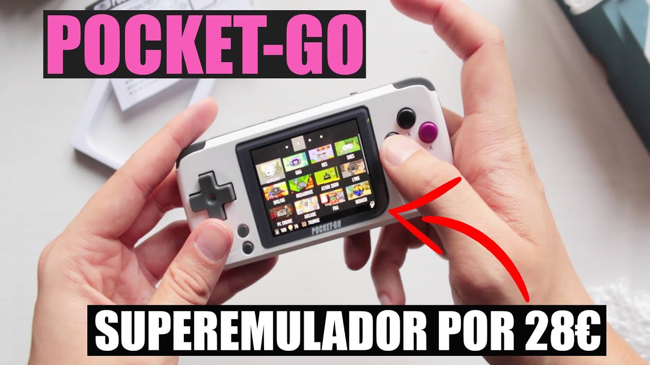 Pocket-Go🕹️SUPEREMULADOR👾Unboxing y primeras impresiones - YouTube