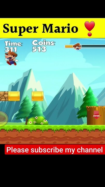 super Mario 💝 game 🎯#supermario #shorts #games #supermariogame - YouTube