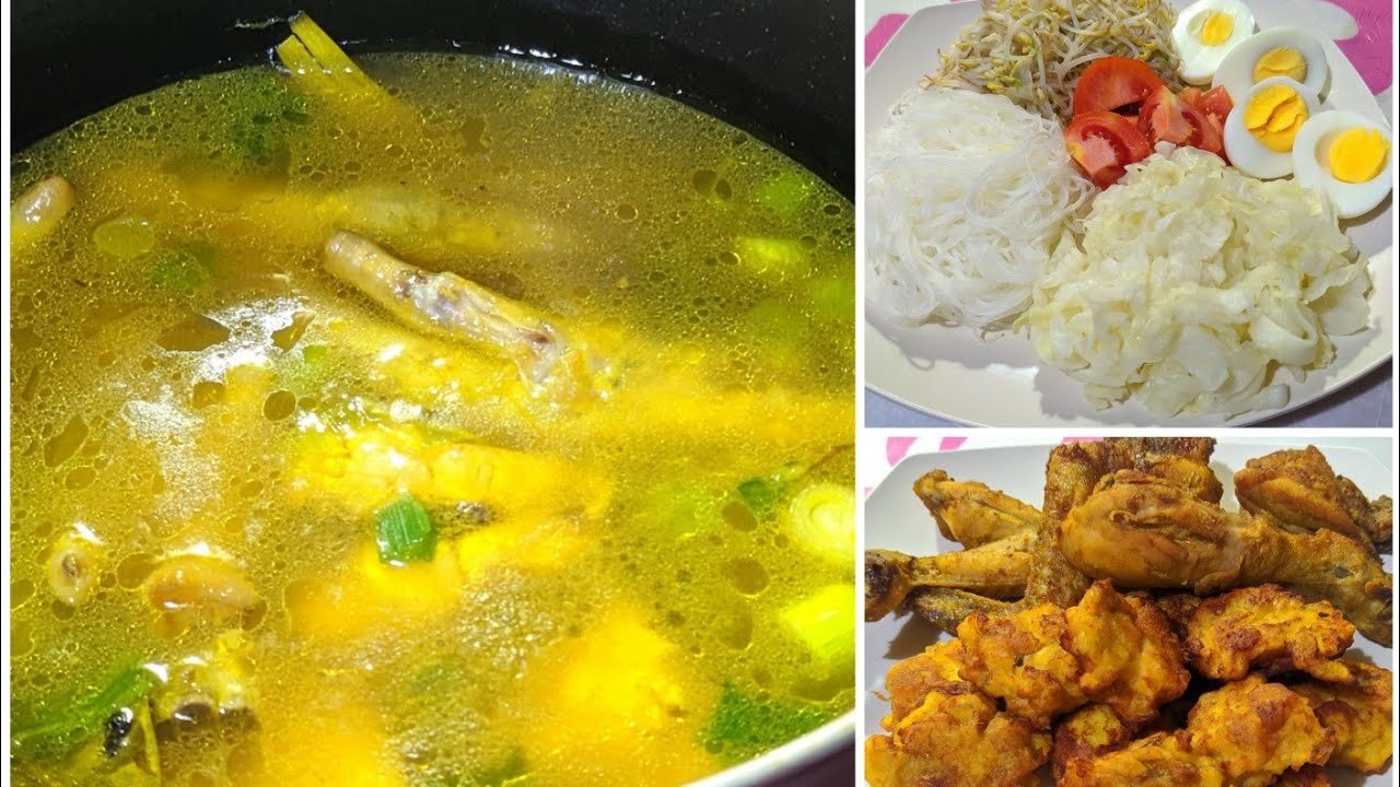 Set Menu Harian Mudah | Masak Soto Ayam Praktis | Soto Ayam Bumbu ...