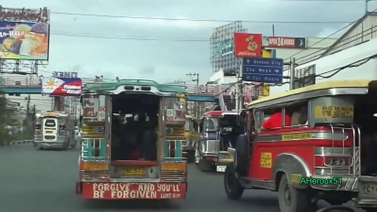 Driving in Metro Manila & Cities around in The Philippines (filipina ...