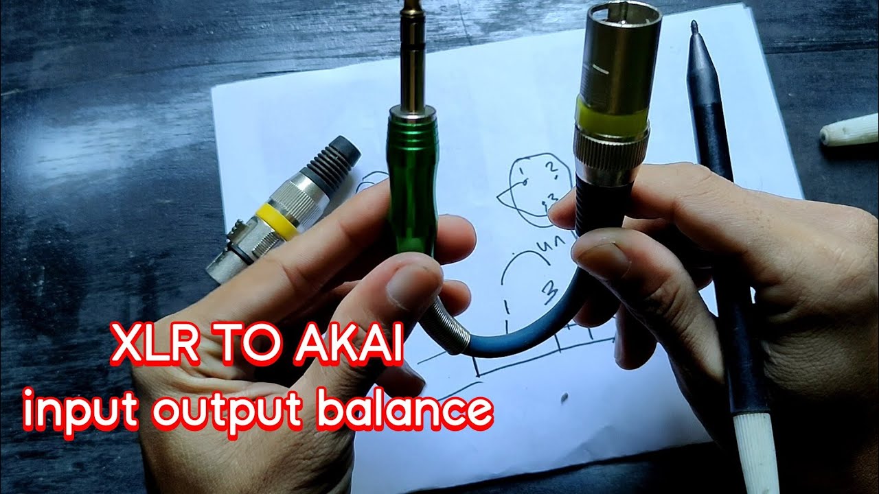 cara membuat jek input balance | jek canon ke jek toa - YouTube