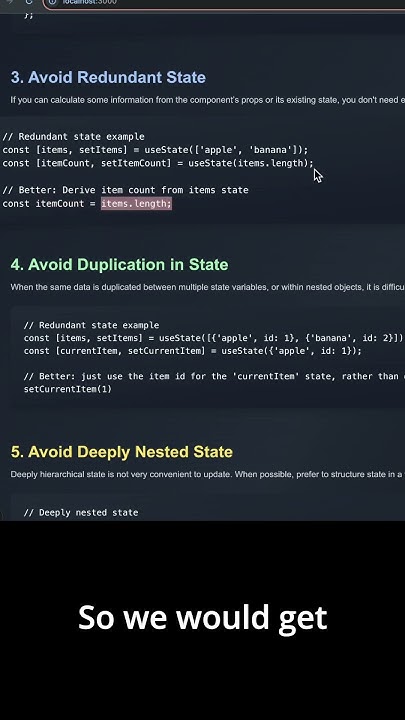 It Can Be Helpful To Avoid This In React.js #reactjs #javascript - YouTube