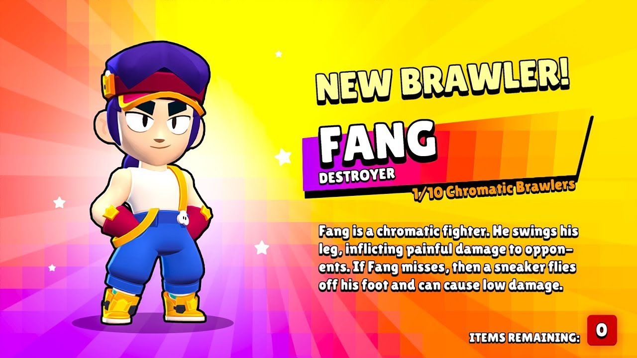 JJ's Brawl Stars Testing New Brawler FANG + CORN-FU Gaget in Season 10 ...