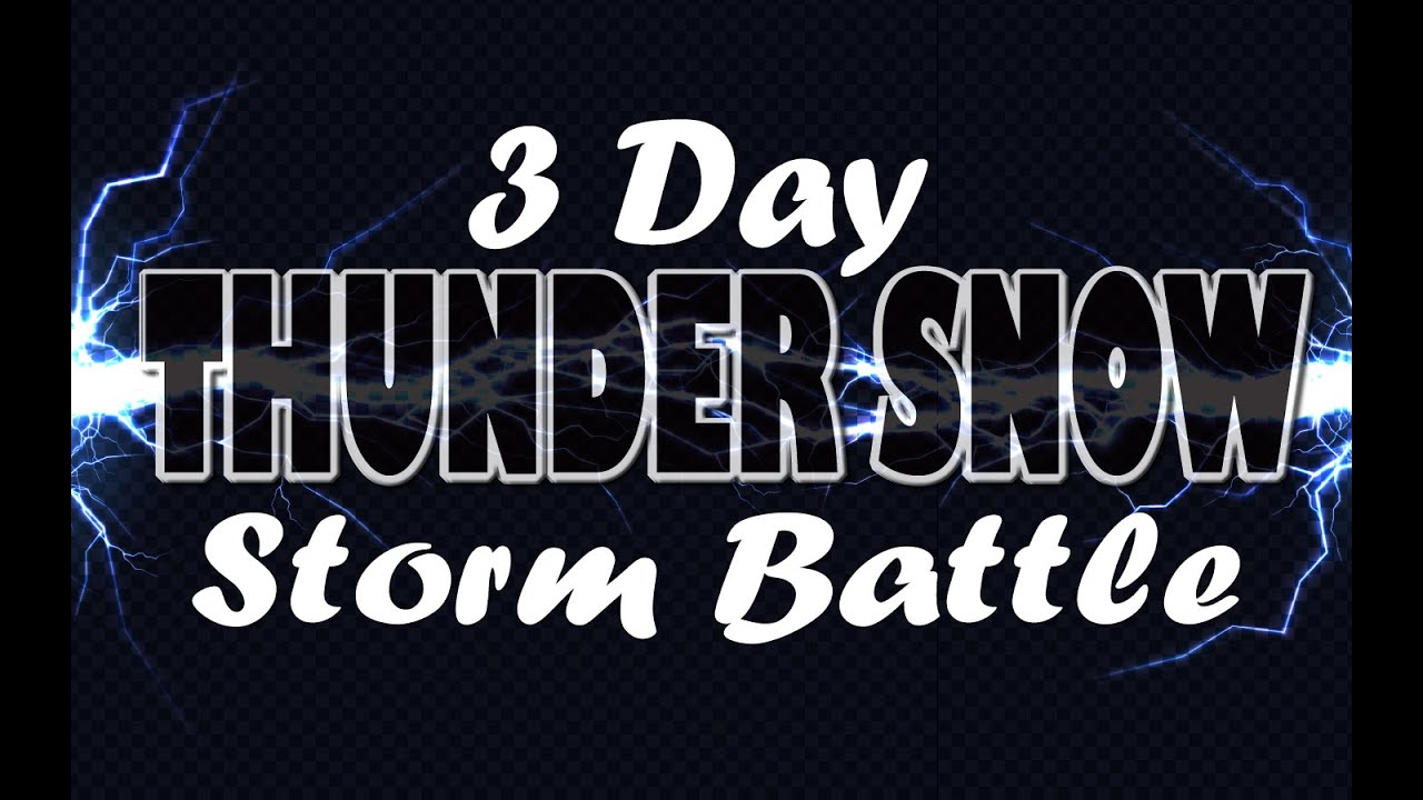 3 Day Thunder Snow Storm Battle - YouTube