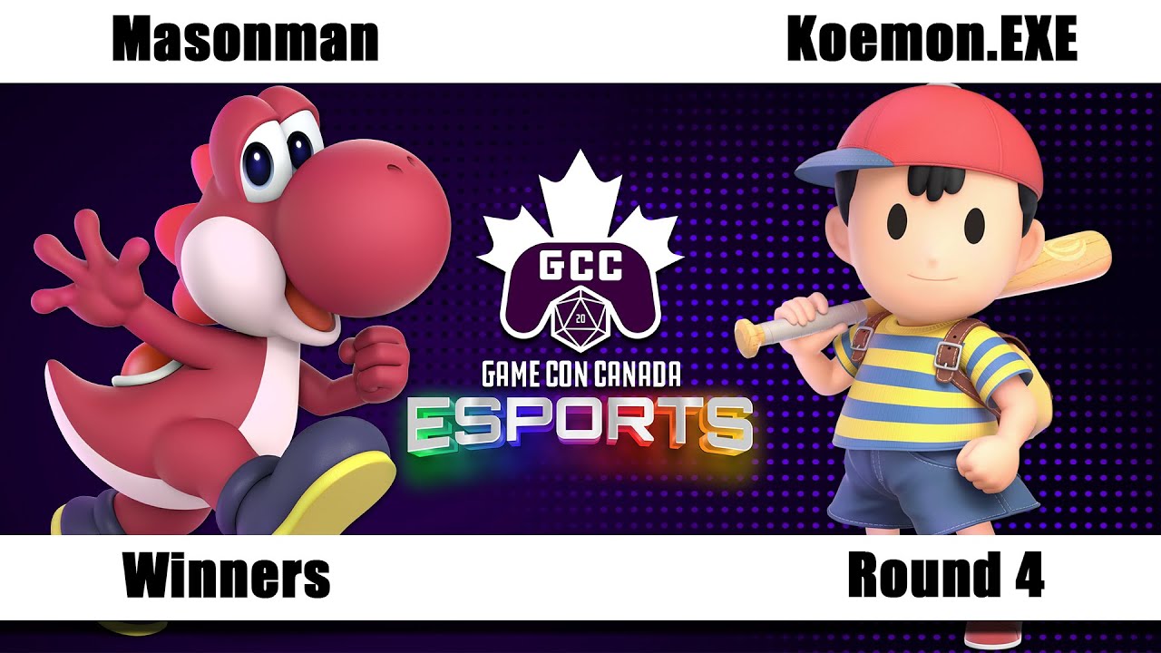 Gamecon Canada 2024 SSBU - Masonman (Yoshi) Vs. Koemon.EXE (Ness ...