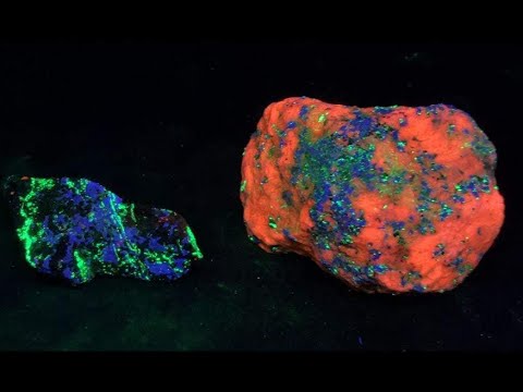 Fluorescent Hardystonite, Willemite and Calcite from the Franklin Mine ...