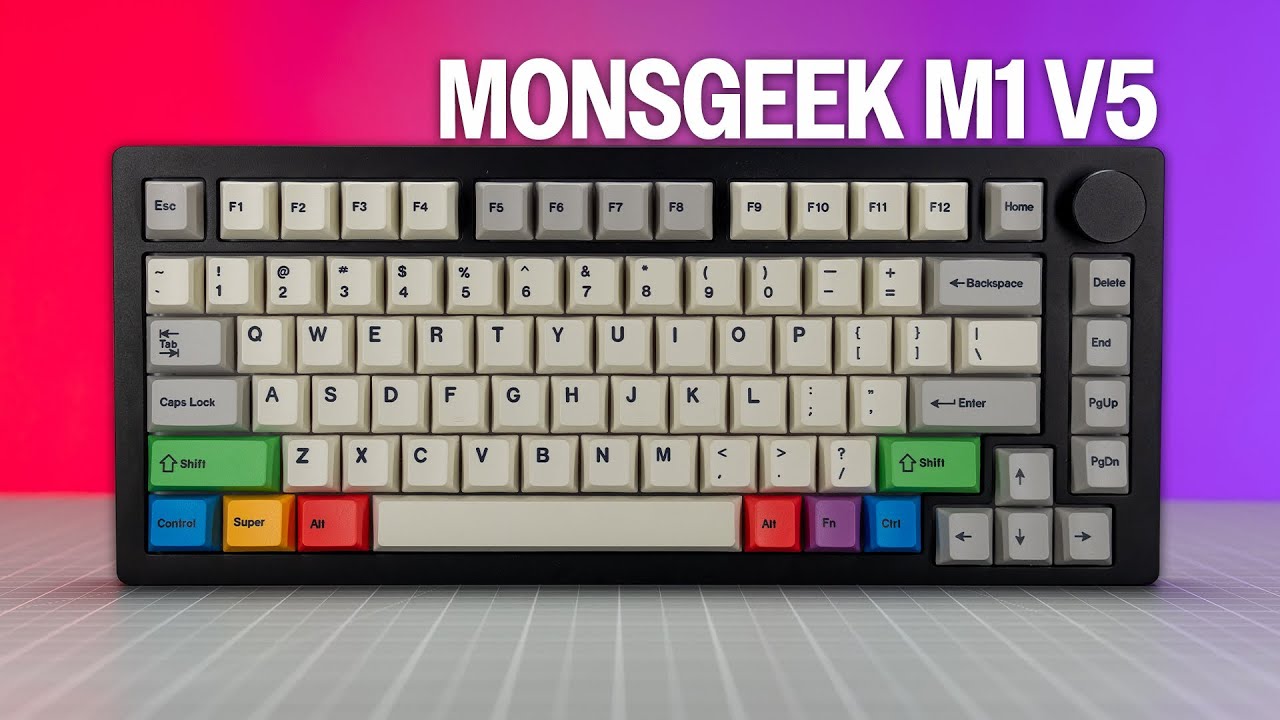 Monsgeek M1 V5 Review - Incremental Improvements - YouTube