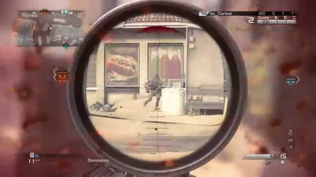 Call Of Duty Ghost Sniper - YouTube