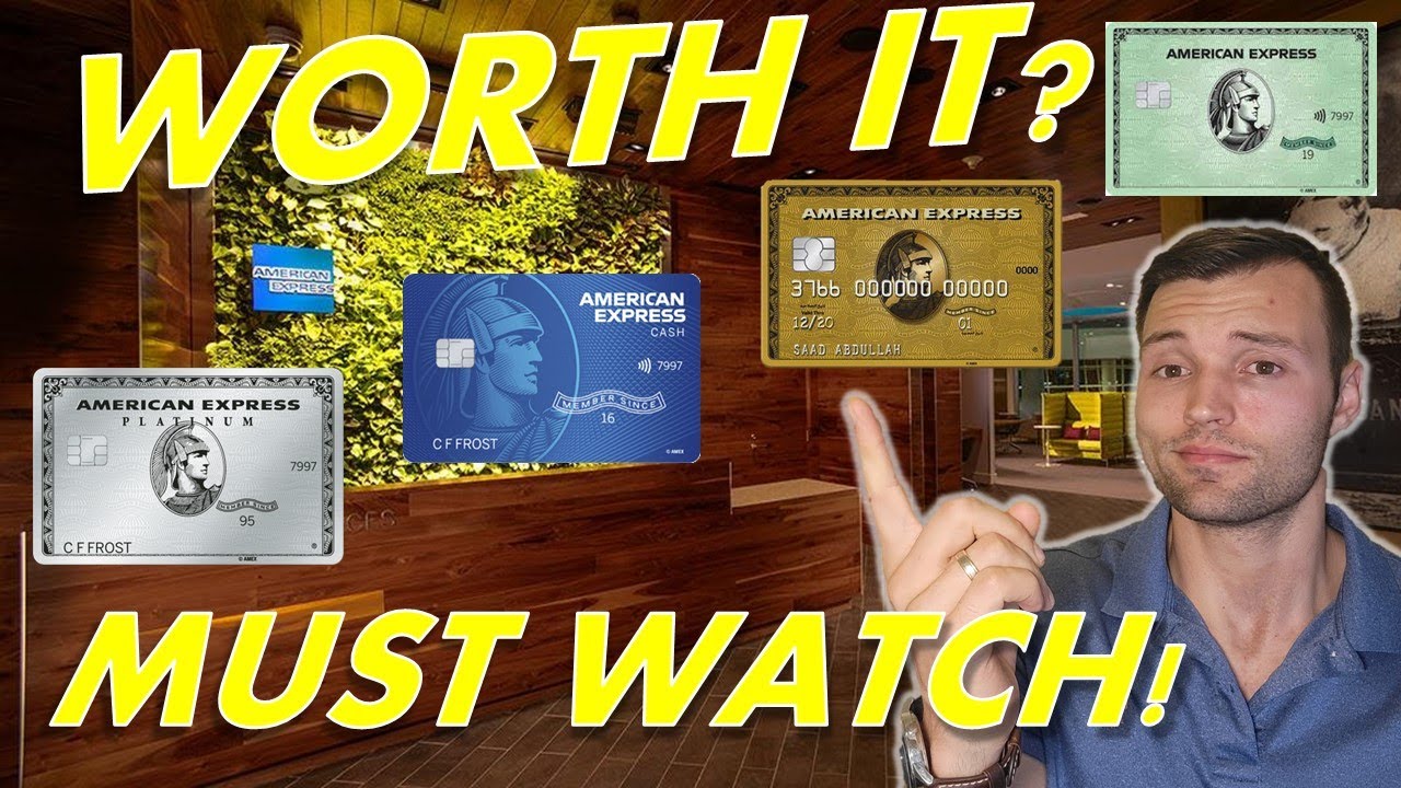 AMEX Platinum, Gold, Green, and Cash Management - AMEX TRIFECTA - YouTube