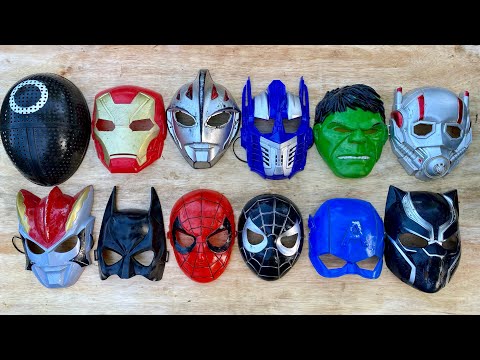 Avengers Toys, Ultraman, Ant-man, Transformers, Black Panther, Captain America, Venom, Ironman