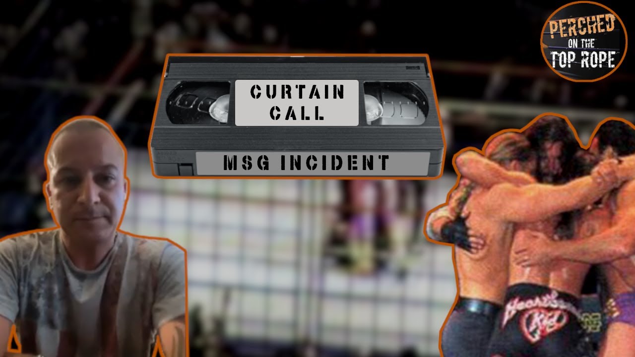 WWF Curtain Call Kid Shows Off Original WWF Curtain Call VHS Tape - YouTube