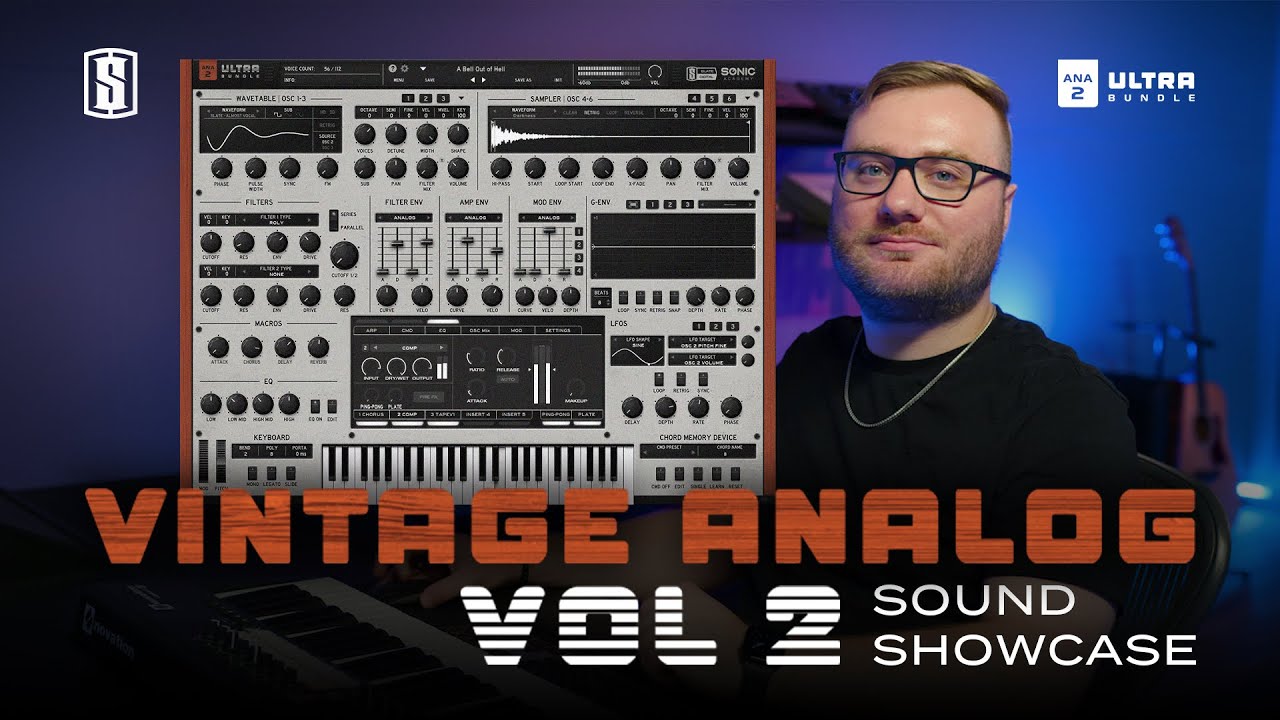 Take a closer look at the Vintage Analog Vol. 2 sound bank! - YouTube