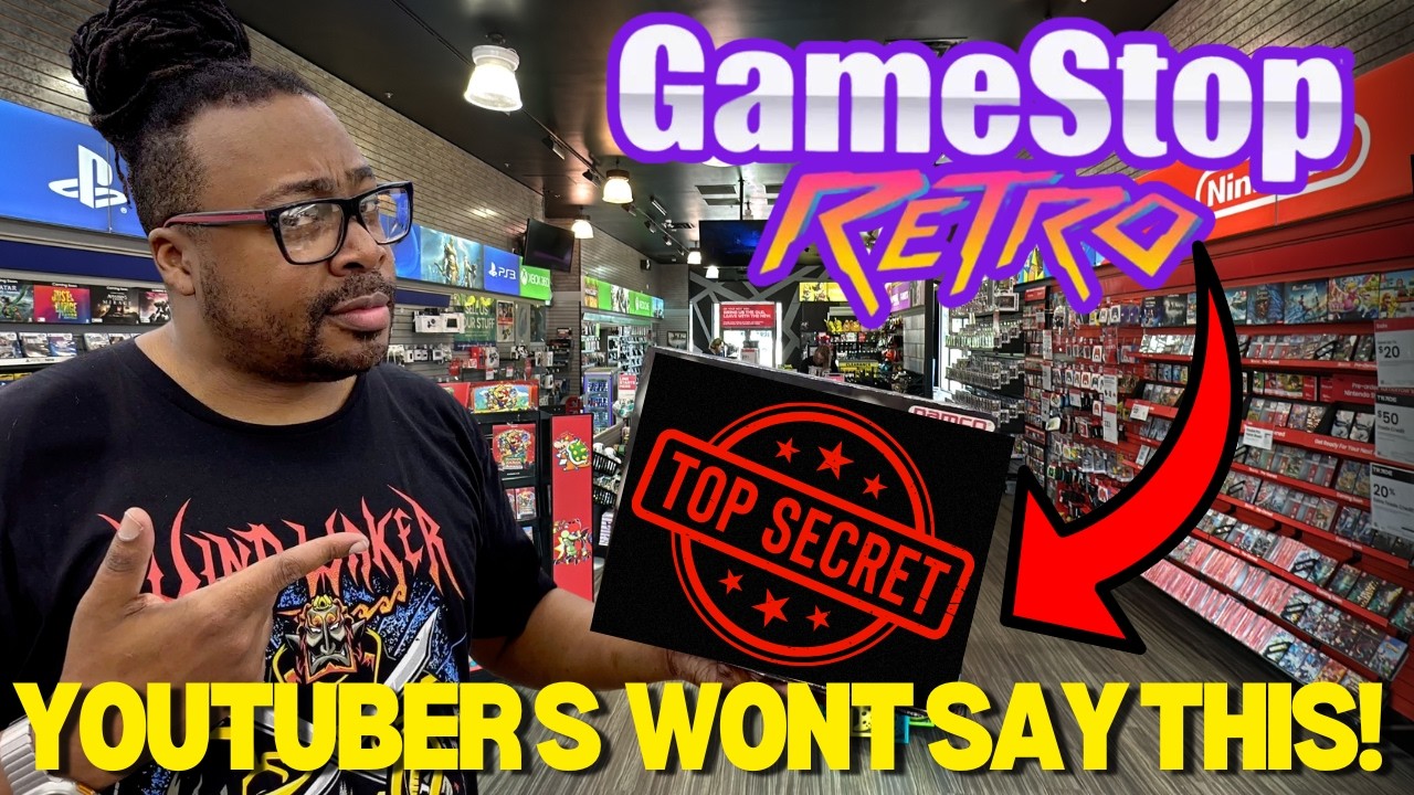 Gamestop Retro Secrets YouTubers Won't Share!! - YouTube