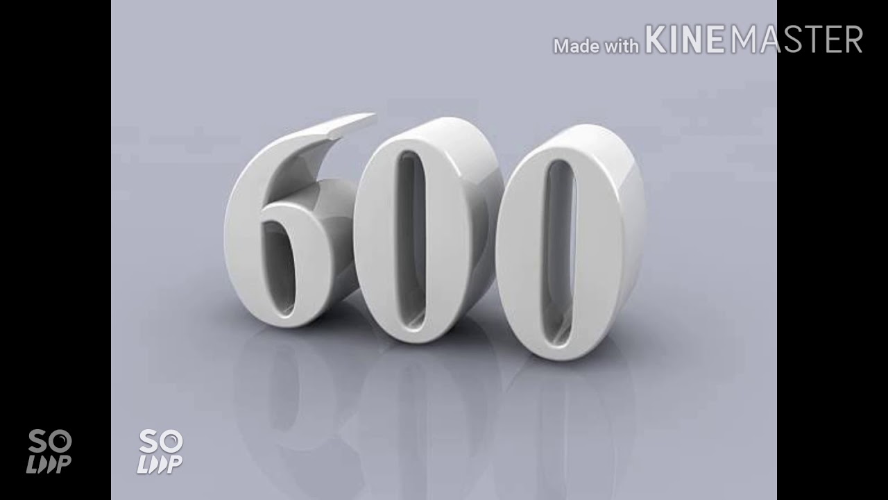 600+ Subscribers - YouTube