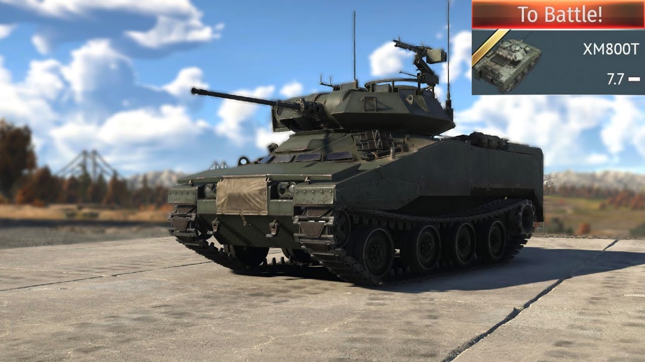 War Thunder XM800T - YouTube