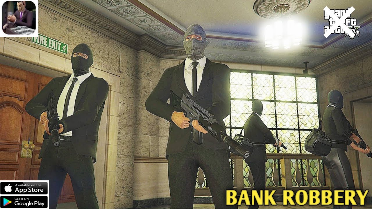 BANK ROBBERY CRIME SIMULATOR // BANK ROBBERY GAME 2023 // gamer life ...