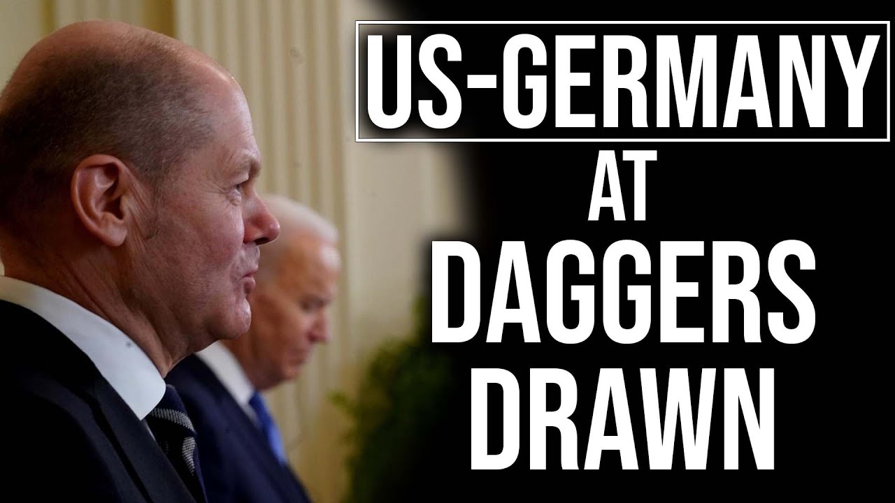 German Chancellor goes rogue against Biden - YouTube